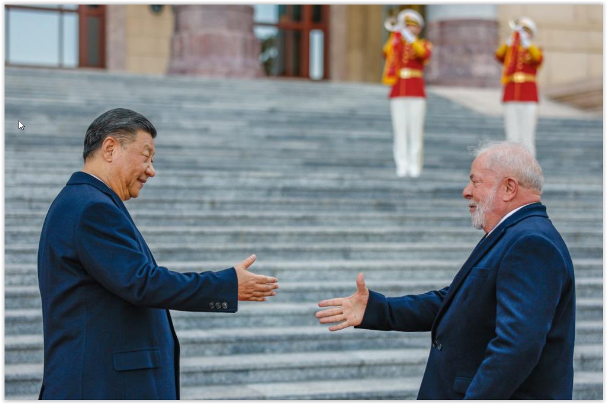 Lula e Xi Jiping assinam 15 acordos de parceria - Viomundo