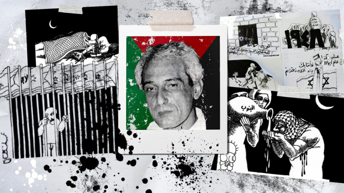 Há 32 anos o cartunista Naji al-Ali, criador do símbolo da luta ...